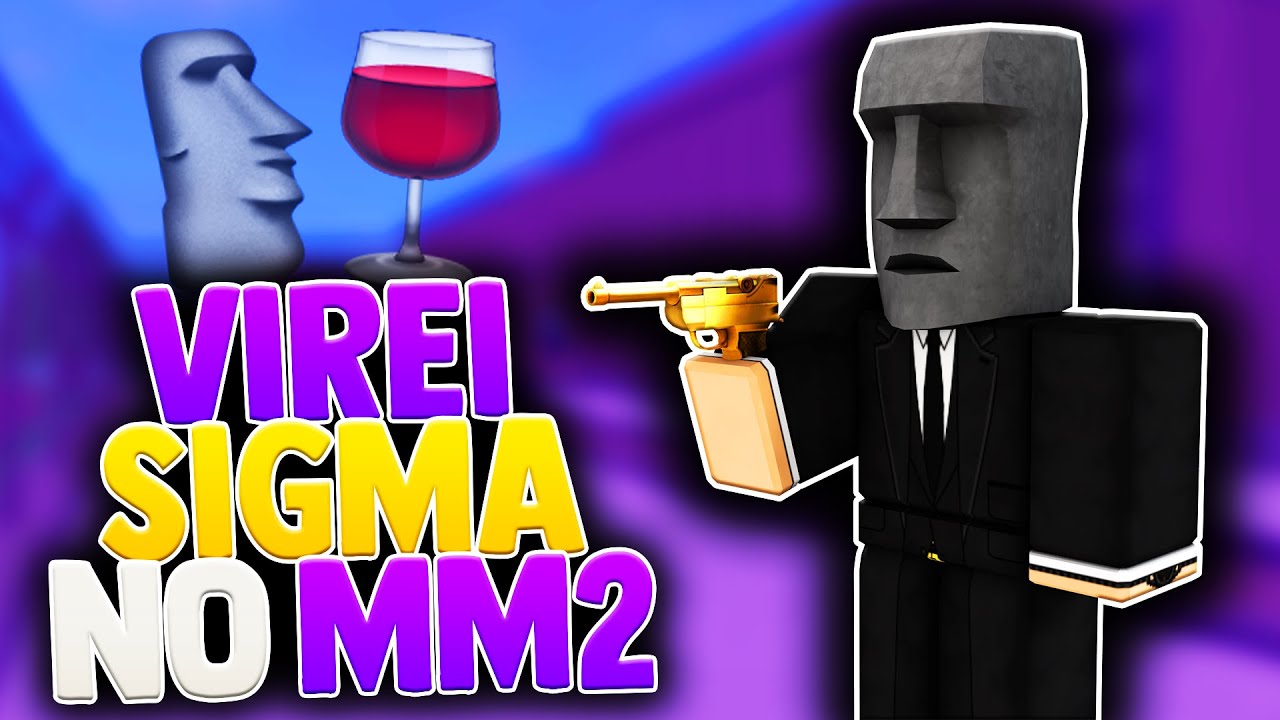 VIREI SIGMA NO MM2 E ACABEI COM TODO MUNDO!🗿🍷[ROBLOX] - YouTube