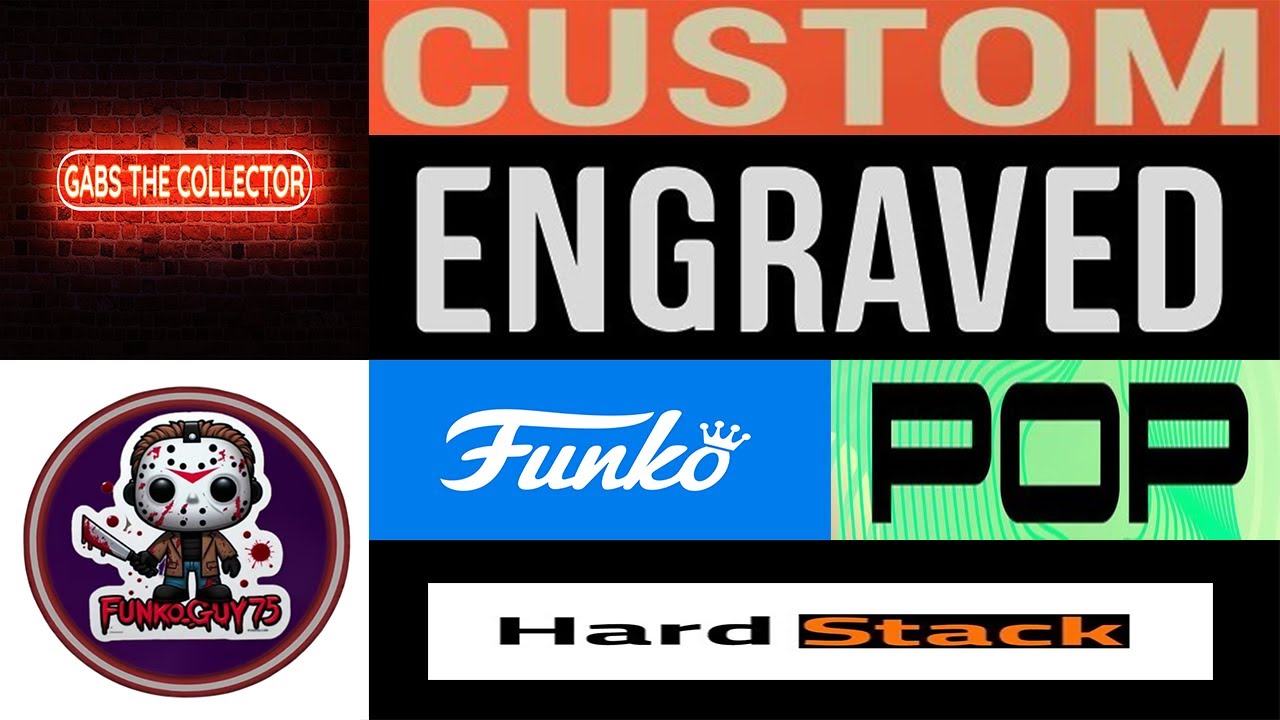 Custom Engraved Funko Pop Hard Stack - YouTube