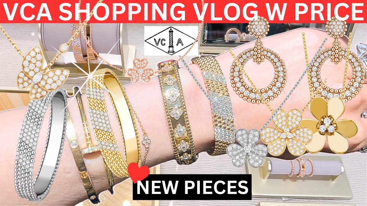 VCA SHOPPING VLOG W PRICE | Van cleef and arpels shopping vlog | Perlee ...