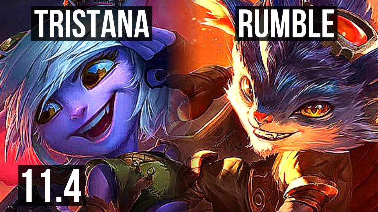 Tristana Vs Rumble Mid Rank 4 Trist 9 1 8 Euw Challenger V11 4