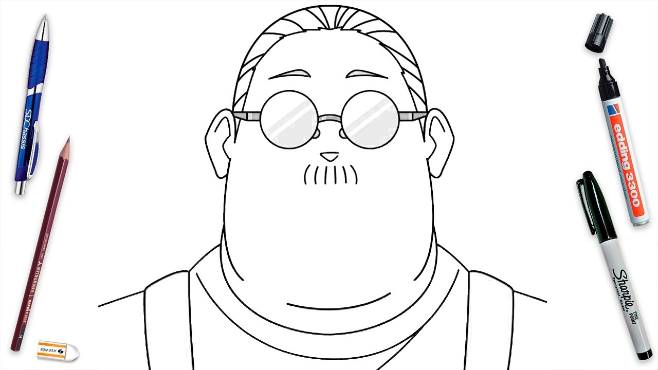 How To Draw Sakamoto Taro Easy Step By Step | Sakamoto Days Drawing ...