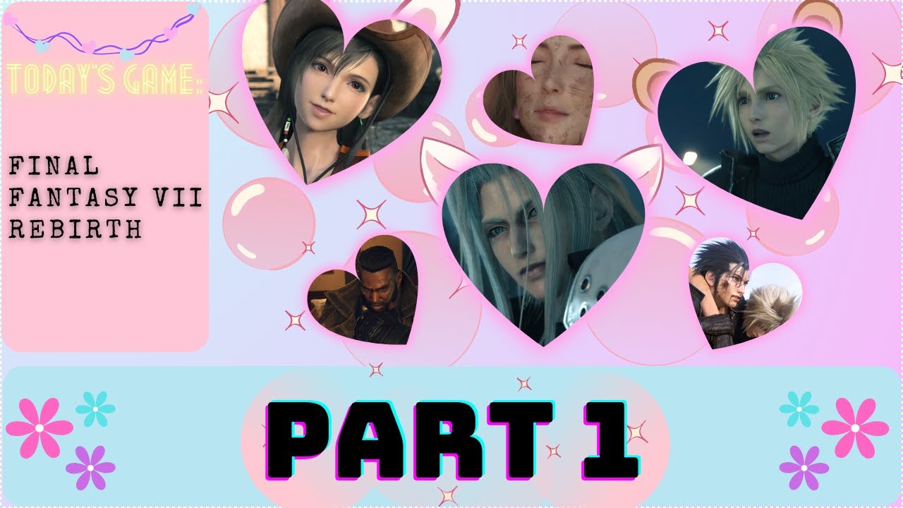Final Fantasy VII Rebirth (FF7R) Gameplay || Part 1 - We're SO back ...