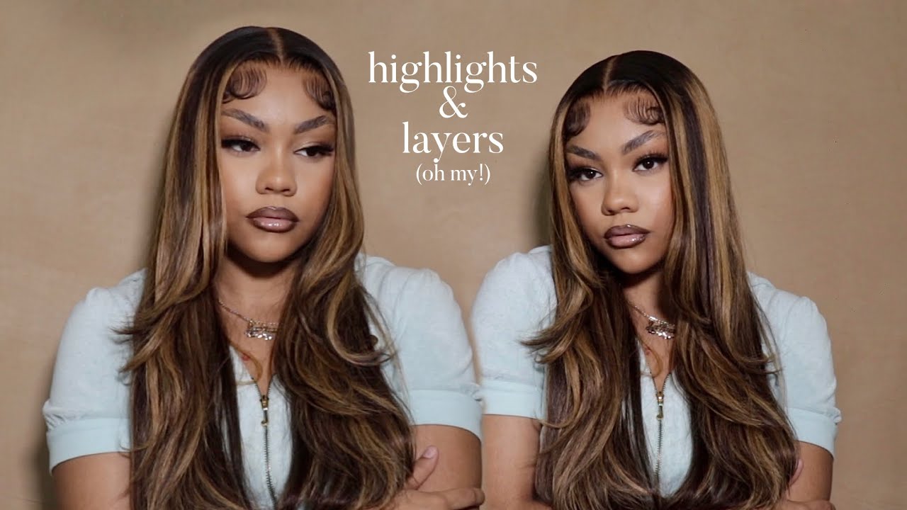 in love w/ these highlights & layers!! | full install | rpg hair - YouTube