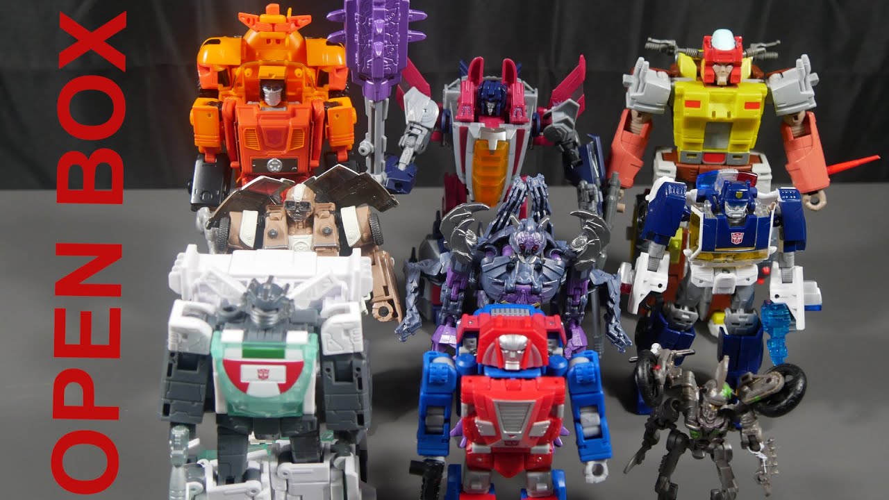 Open Box: Transformers Studio Series + Legacy United Unboxing #02 - YouTube