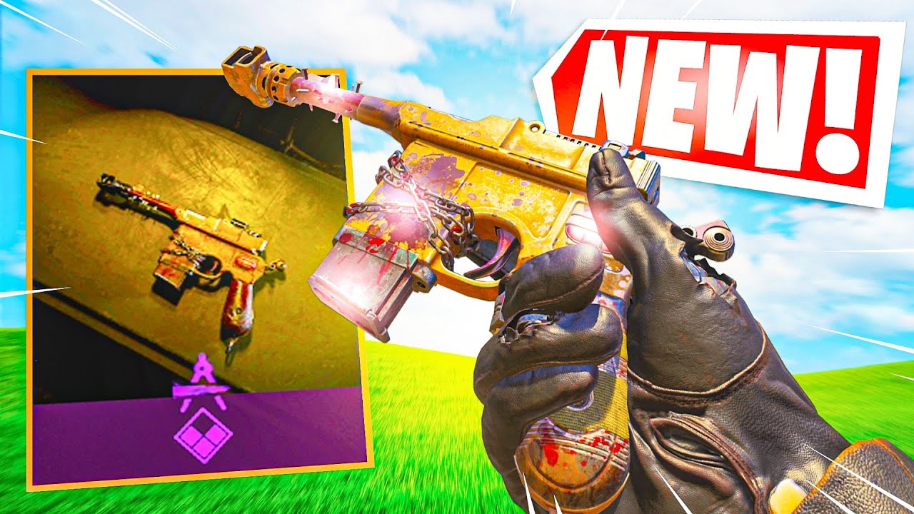 the NEW "MURKY RUST" MACHINE PISTOL BLUEPRINT in VANGUARD...(BEST ...