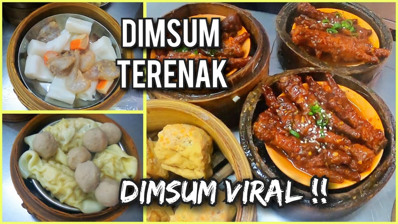 Dimsum Viral, Dimsum Sembilan Ayam, Dimsum Enak di Bandung - YouTube