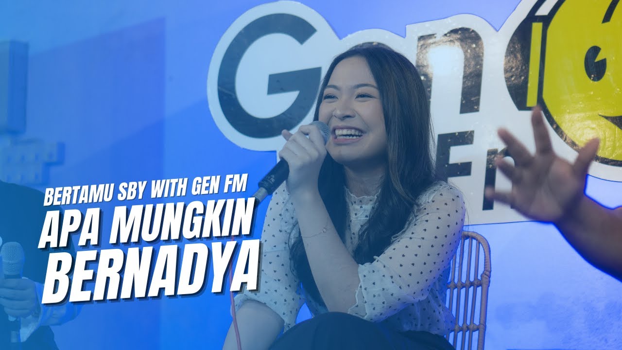 Bernadya - Apa Mungkin (Live at Bertamu Surabaya) - YouTube