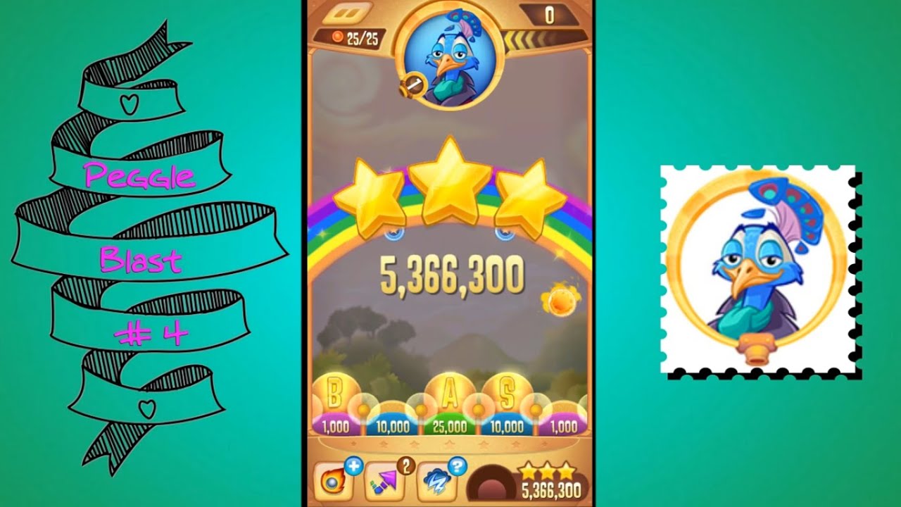 Peggle Blast Amazing *5MILLION* Level 51 Score - YouTube
