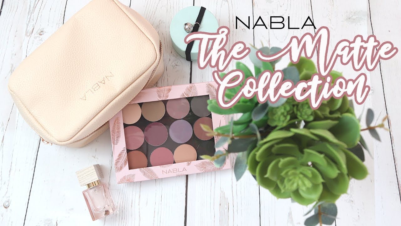 NABLA | The Matte Collection | Pigmentos prensados swatches y opinión ...