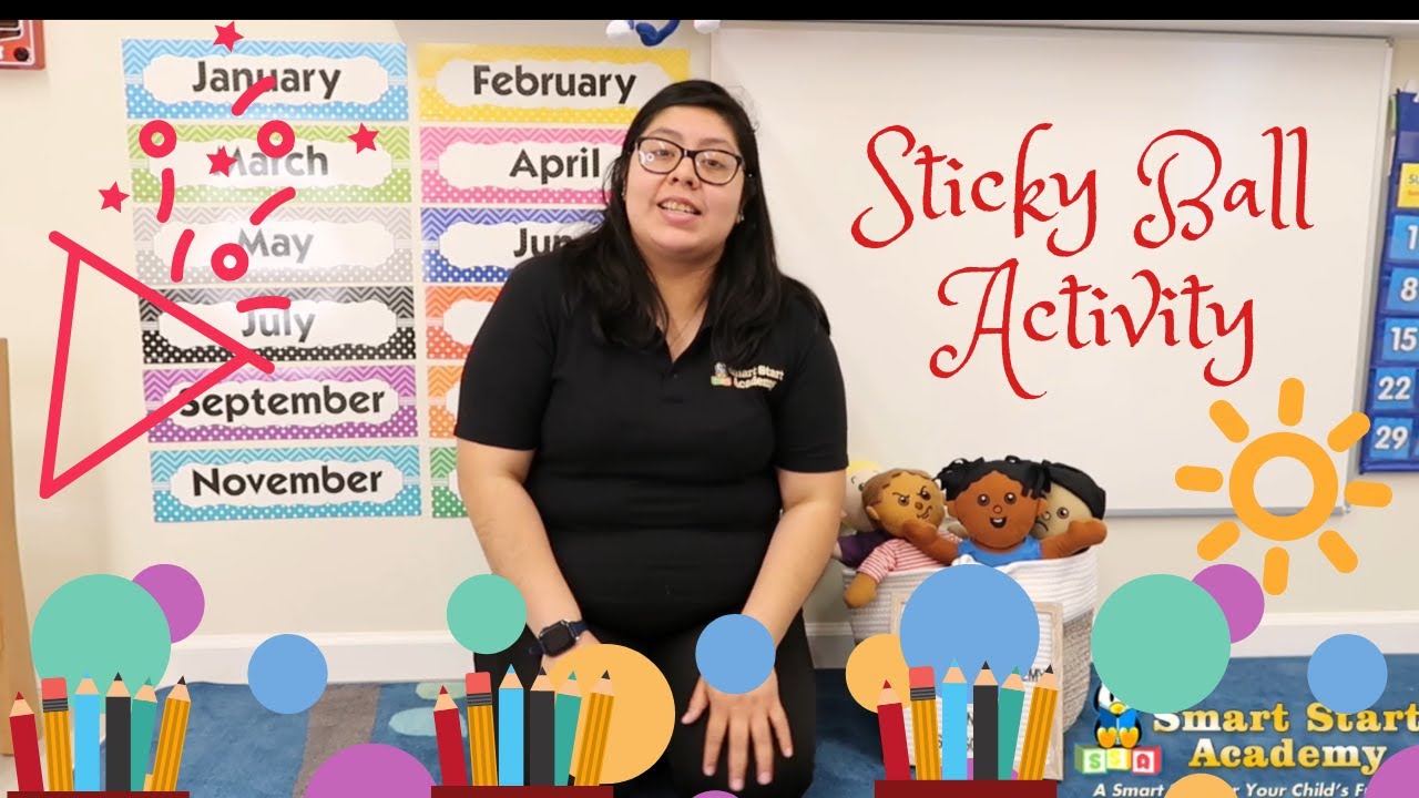 Sticky Ball Activity with Ms.Vanessa (4-12 months) - YouTube