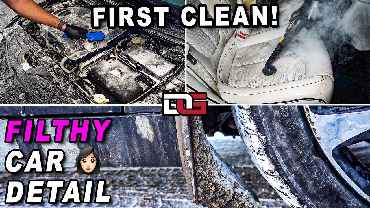 FIRST CLEAN of a Big DIRTY Chrysler! | The Detail Geek - YouTube