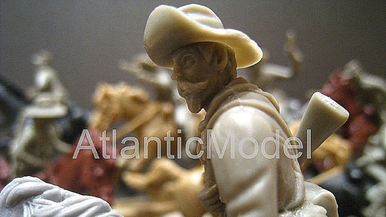 toy soldiers TSSD Confederate cavalry 8 figures set 24 original - YouTube