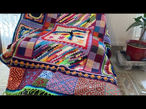 Kelebeğin Rüyası Tığ İşi Örtü 4. Bölüm (yalabuk motifi)#songülcrochet #crochet #tigisi