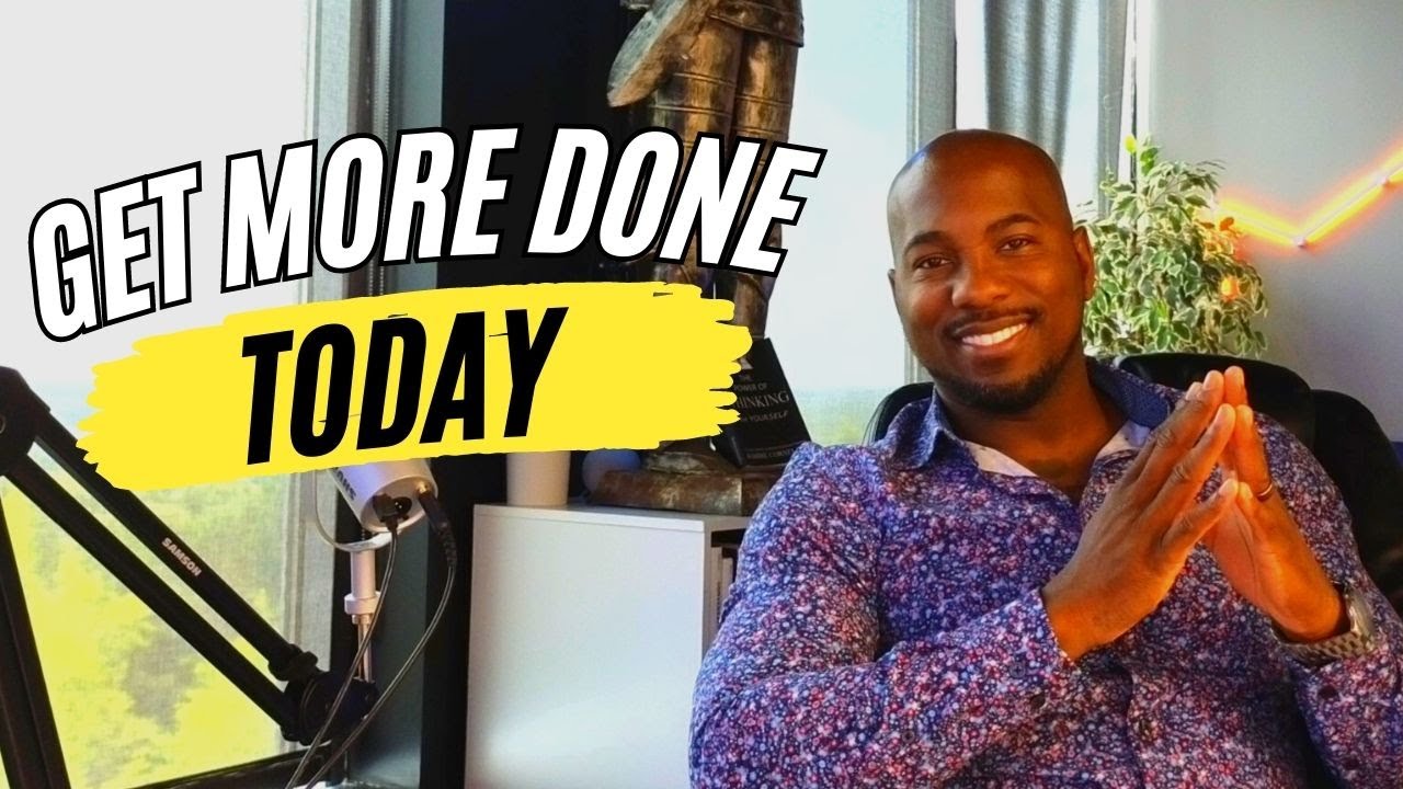 How to Get More Things Done in a Day - YouTube