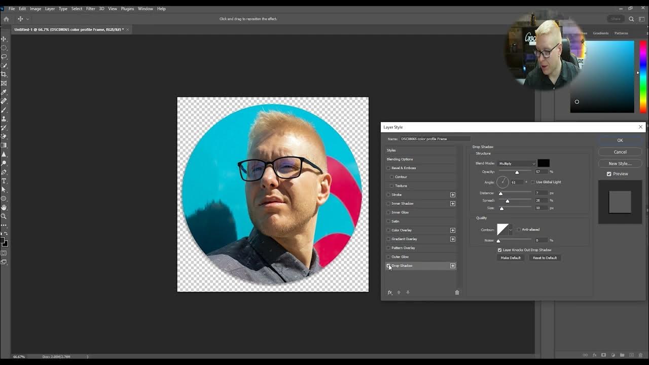 How to Make Perfect Circle Profile Pictures in Photoshop Step-by-Step ...