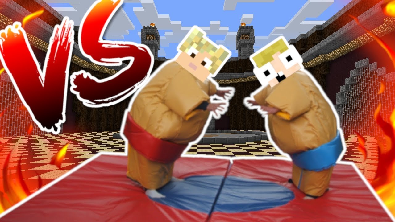 SUMO BRYDNING I MINECRAFT! *HAHA* - YouTube
