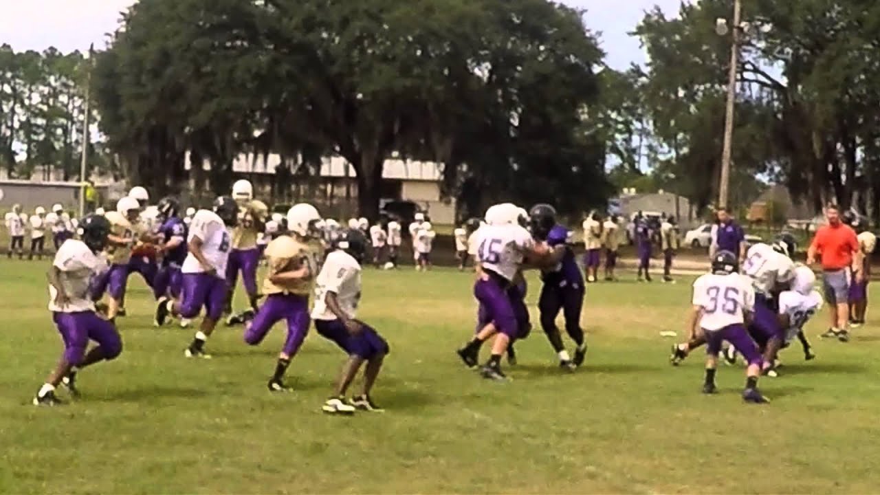7TH GRADE BEARCAT FOOTBALL PRACTICE - YouTube