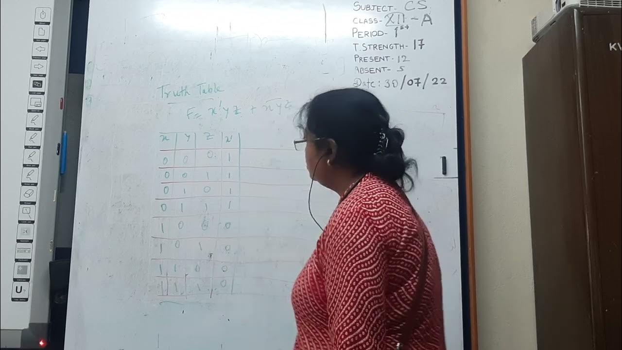 Truth table ( Boolean Àlgebra) - YouTube