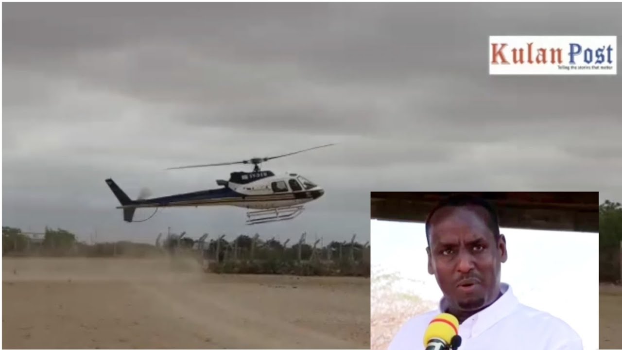 Watch as MP Mohamed Adow welcomes CS for Water to Habaswein || Kulan ...