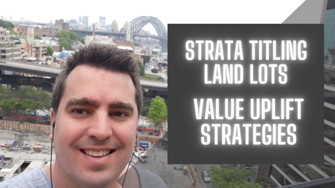 Make 50+k Equity Uplifts on Strata Titling Land Lots - YouTube