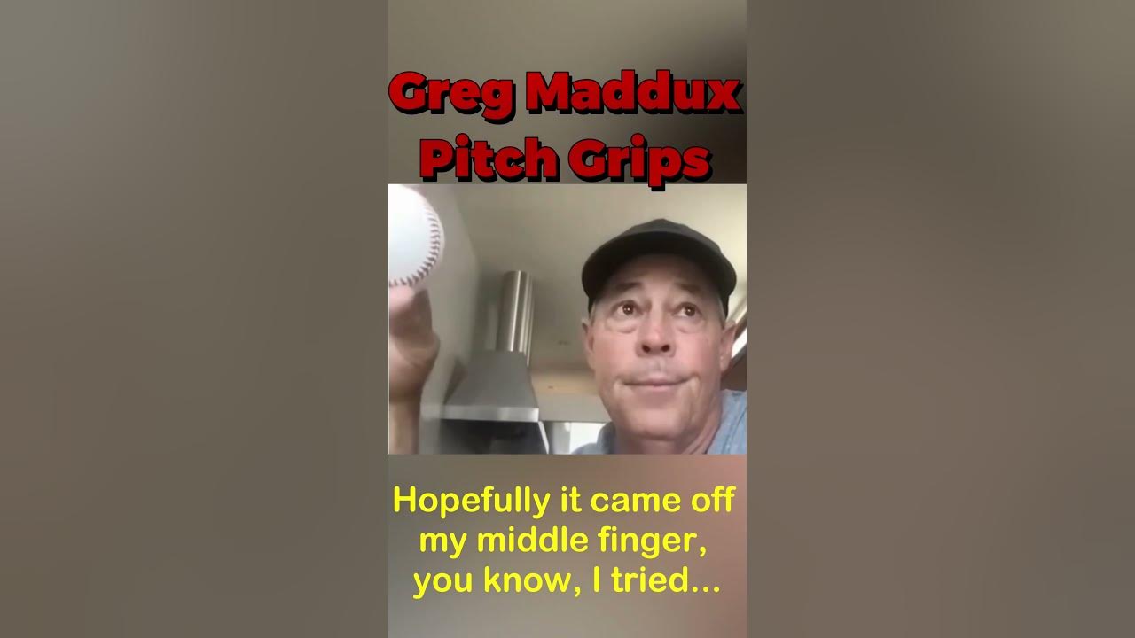 Greg Maddux on Pitch Grips! #mlb - YouTube