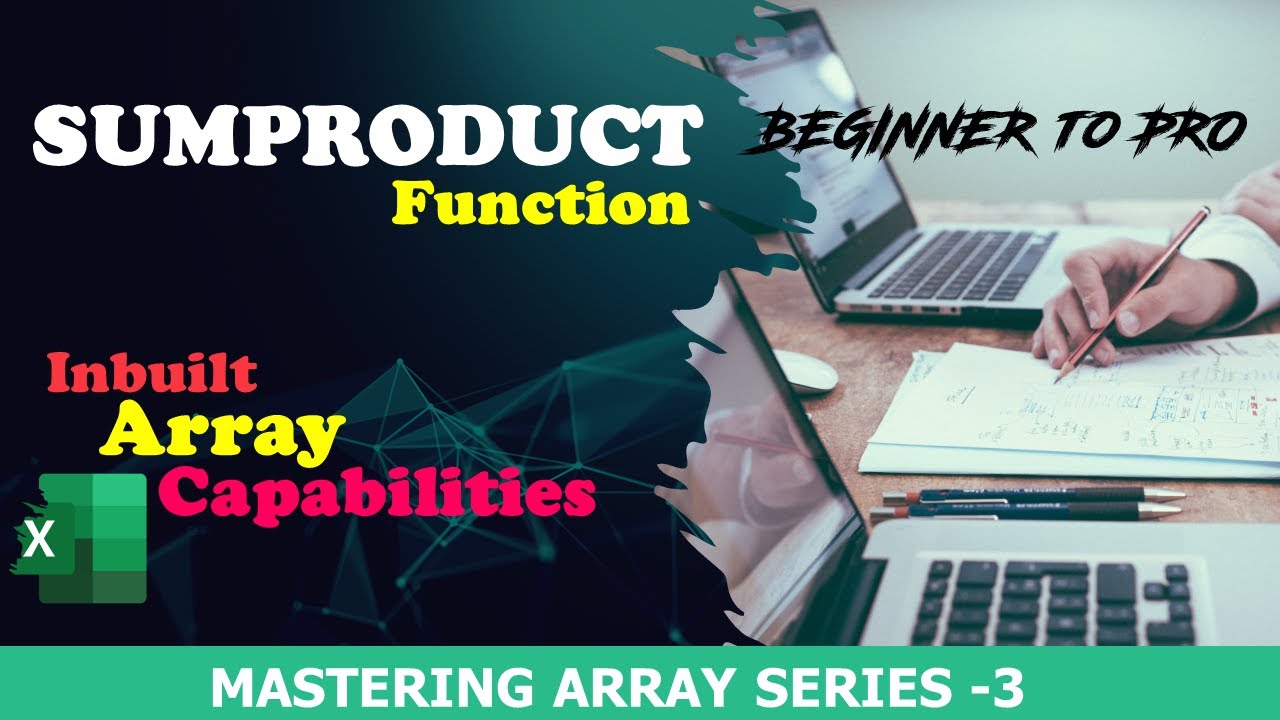 HOW TO USE SUMPRODUCT FUNCTION IN ARRAY YouTube how-to-use-sumproduct-function-in-array-youtube