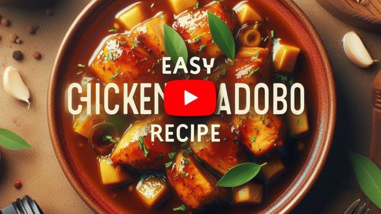 Easy Chicken Adobo Recipe | Flavorful & Simple! - YouTube