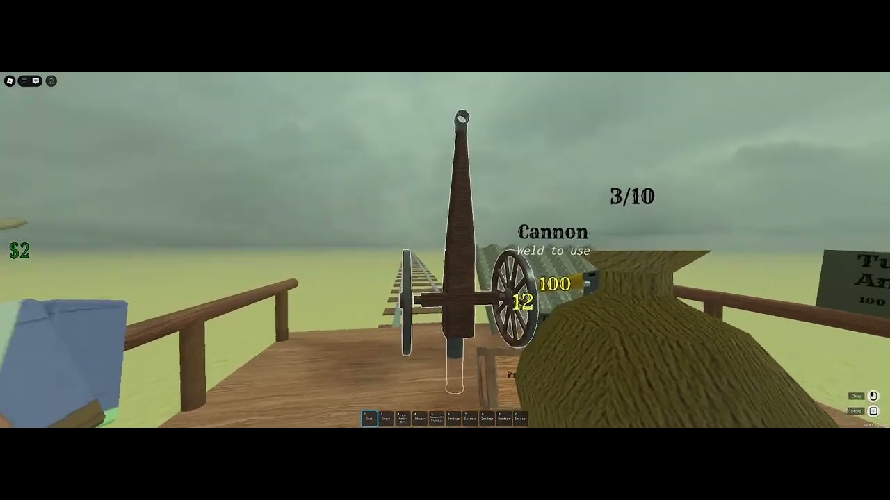 FIRST TIME AT THE FORT! roblox dead rails - YouTube