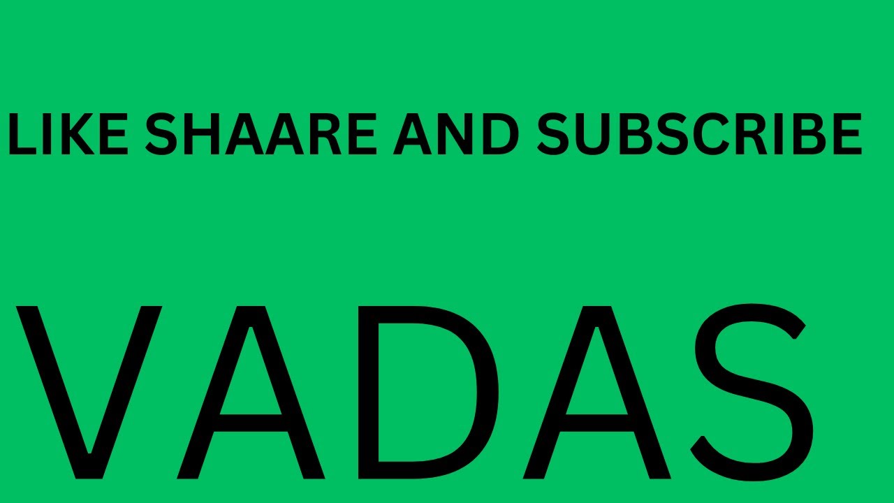 TYPES OF VADAS - YouTube