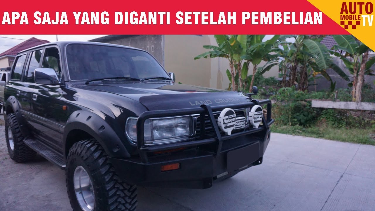 PUNYA MOBIL INI GAK BAKAL NYESEL - TOYOTA LAND CRUISER VX80 TURBO 1995 ...