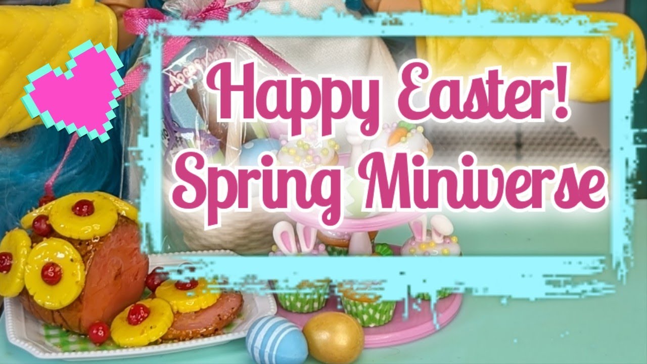 Happy Easter! All 4 🐰 Spring Miniverse Recipes! - YouTube