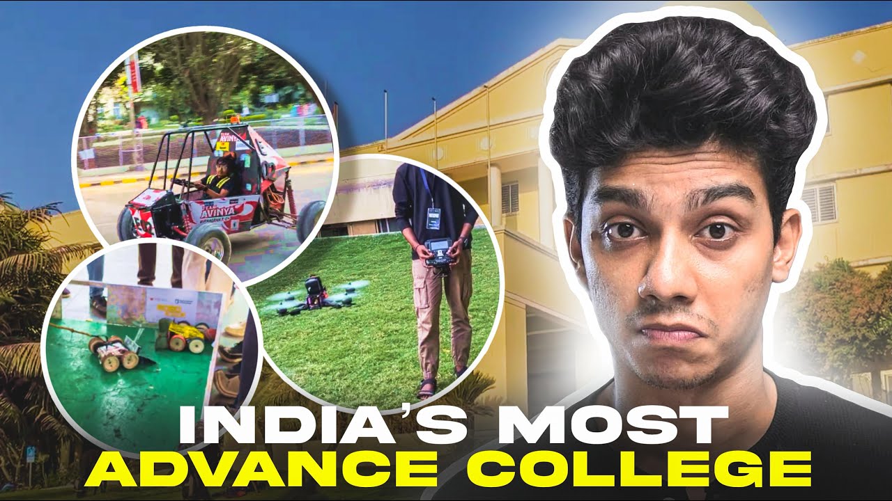 I Visited the most Advanced Engineering College in INDIA and my mind ...