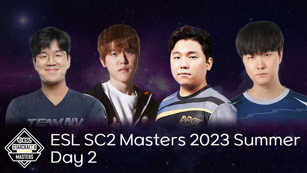 ESL SC2 Masters 2023 Summer 2일차 230617 - YouTube