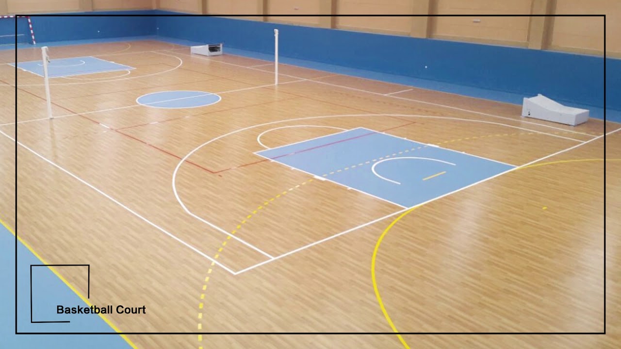 Topflor Multi-purpose Sports Fooring | www.topflor.cn - YouTube