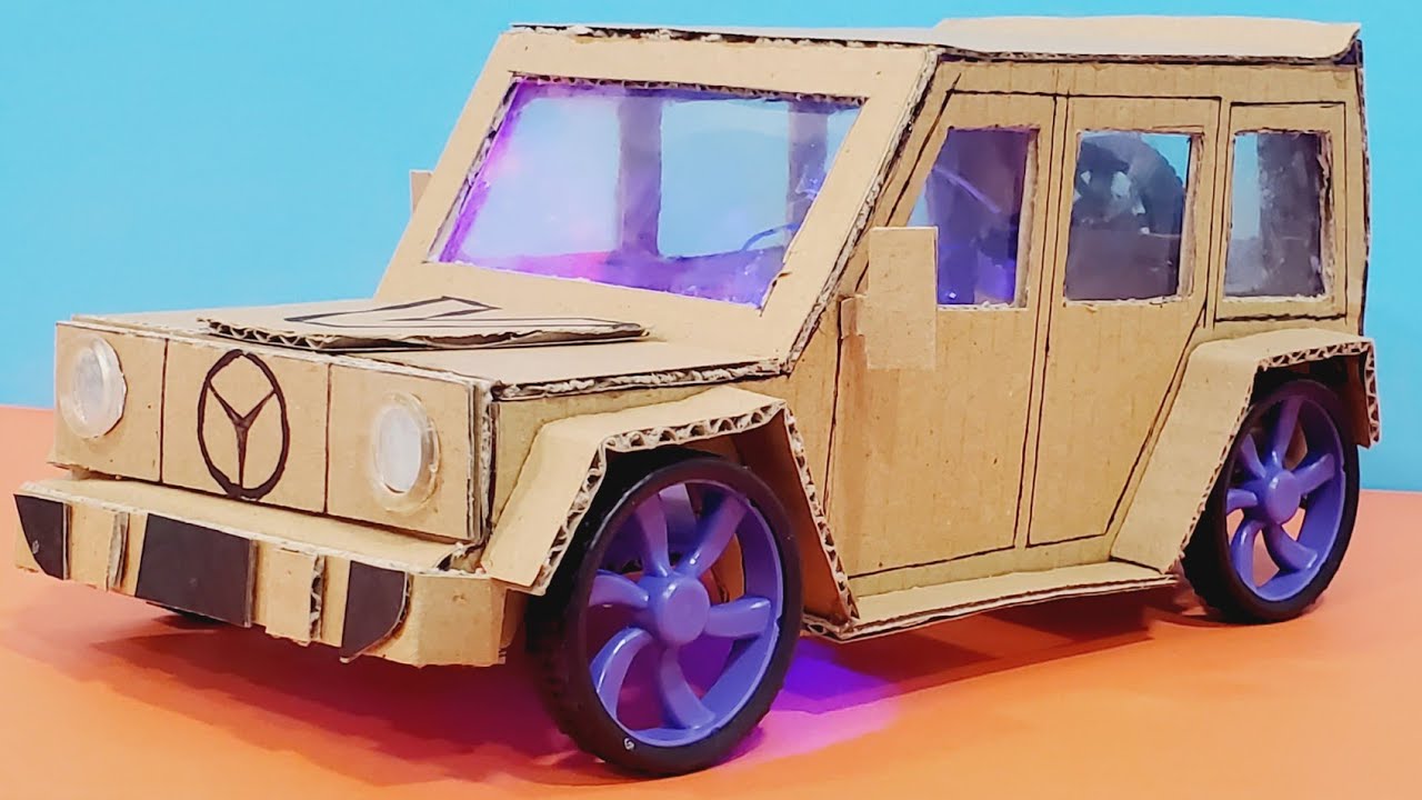 DIY: How to Make a Cardboard Car | Step-by-Step Tutorial - YouTube