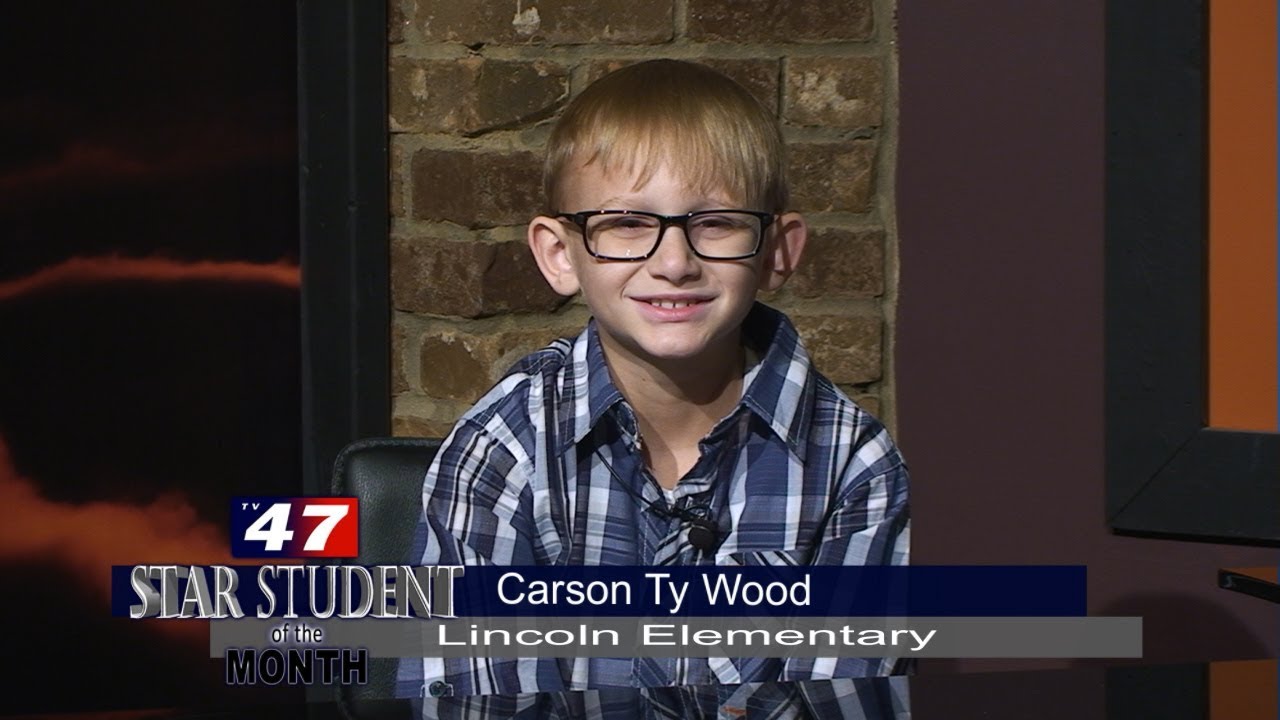 Star Student, Carson Wood 01/15/2020 - YouTube