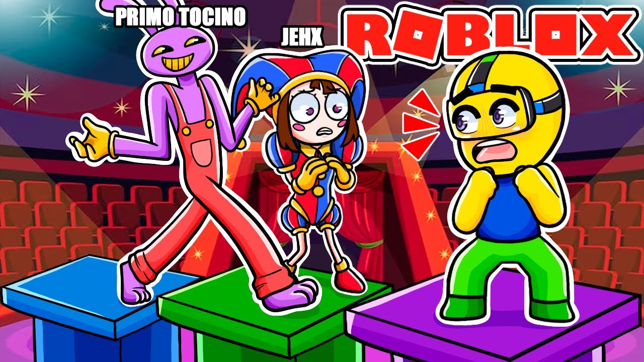 EL PRIMO TOCINO Y JEHX SE TRANSFORMAN EN POMNI Y JAX PARA PASAR ESTE ...