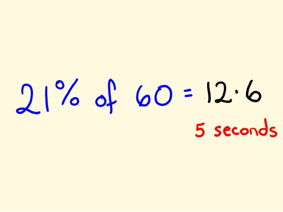 How To Calculate Percentage Mentally Haiper