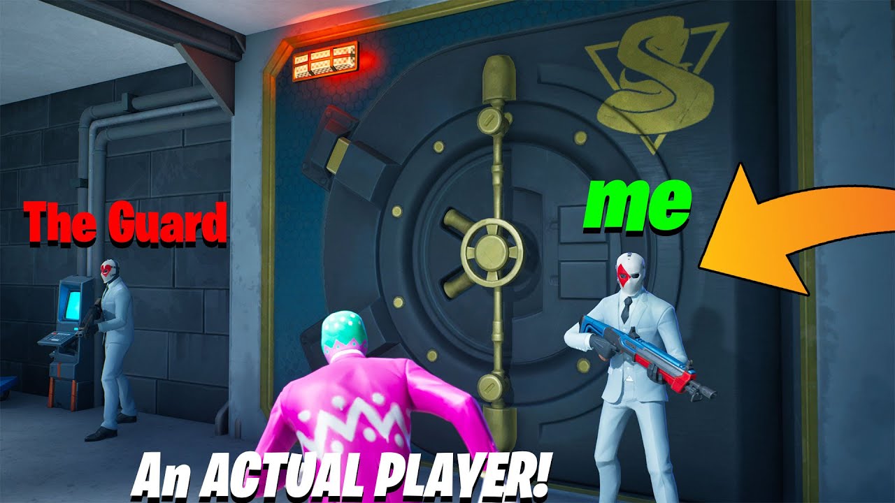 6 Minutes of Pretending to be the MOST WANTED Vault Guard... 😂 - YouTube