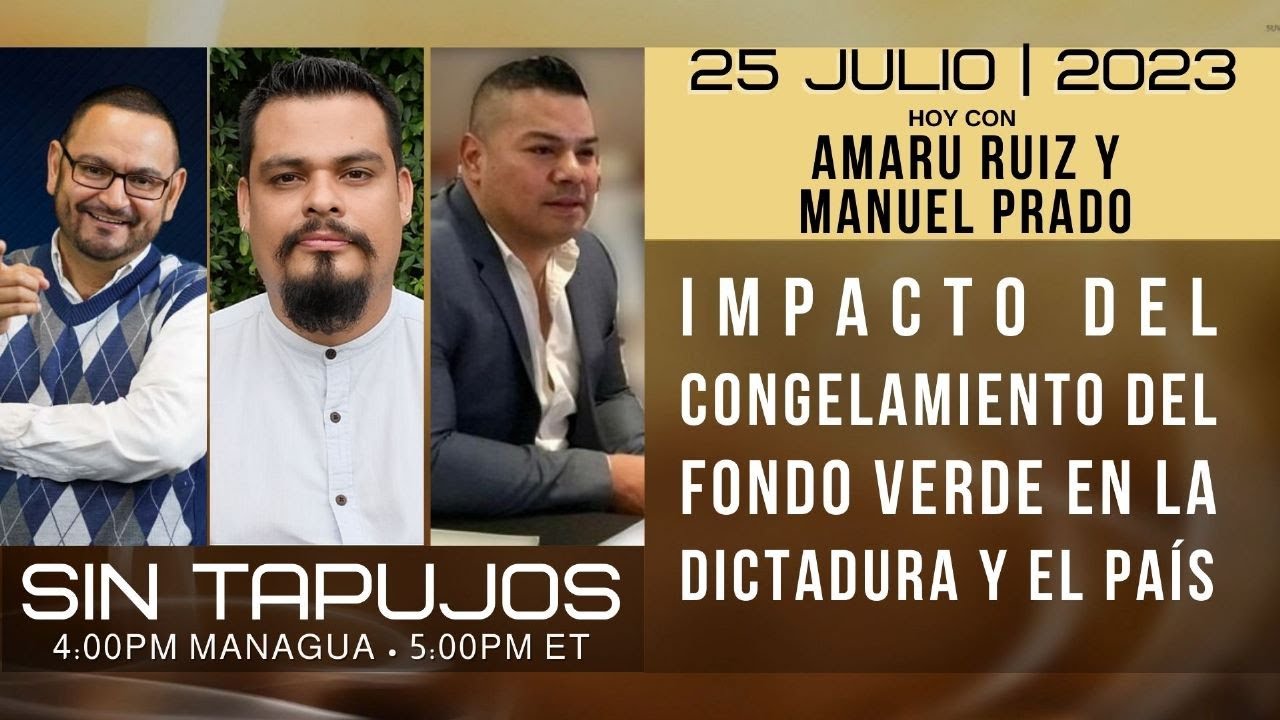 CAFE CON VOZ/ Luis Galeano con Amaru Ruíz y Manuel Prado/ 25 de Julio ...