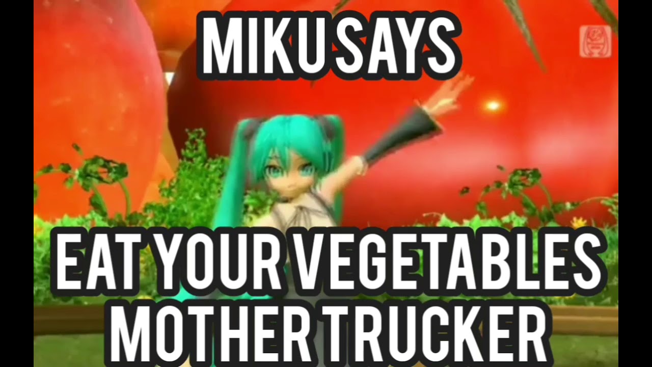 Miku wants you to eat your vegetables - YouTube