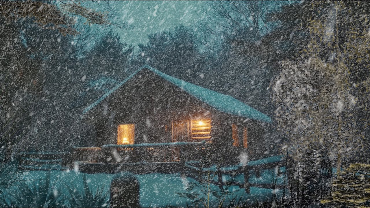 Freezing Arctic Storm Intense Blizzard and Howling Winds for Relaxation ...