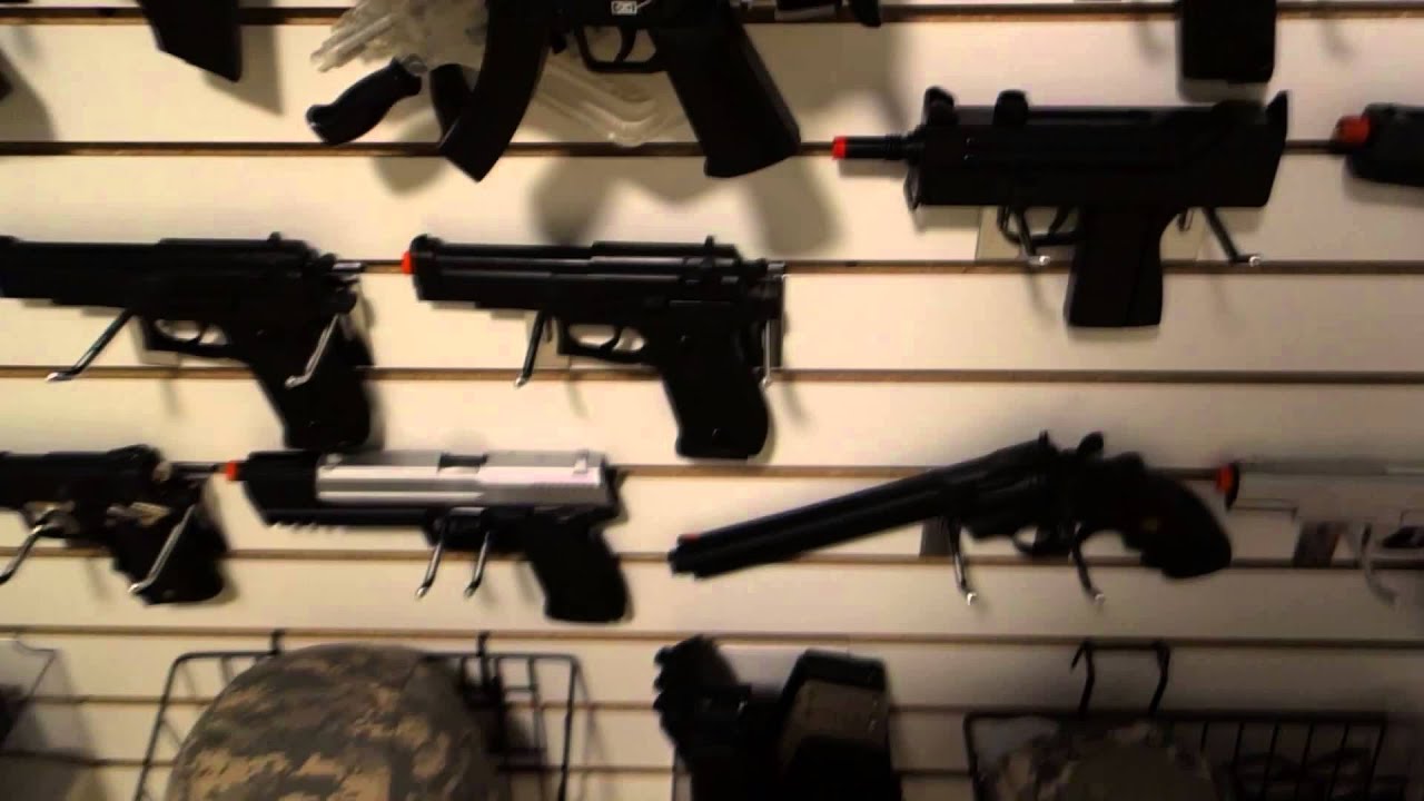 Giant Airsoft Arsenal (Update 4) - YouTube