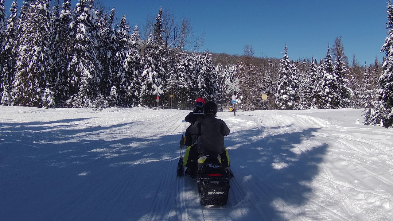Old Forge Snowmobiling Feb 14 2020 4 - YouTube
