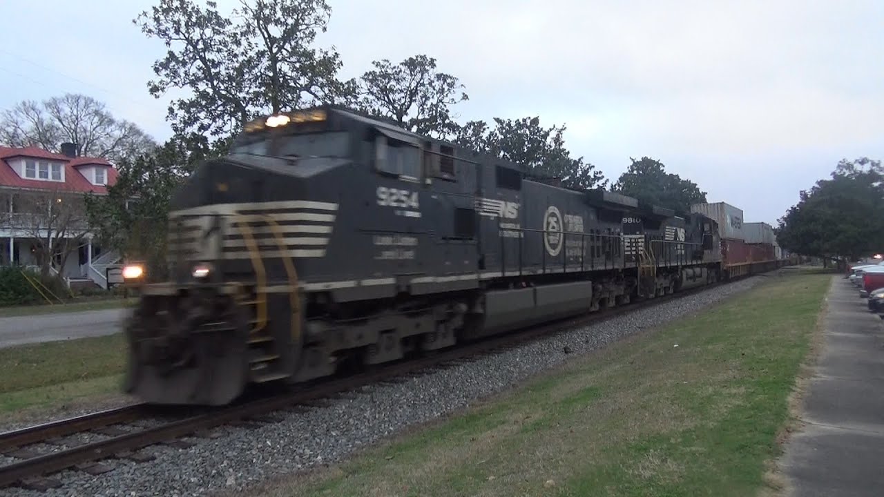 NS 9254(Operation Lifesaver) Leads NS 21D Through Summerville SC On The ...
