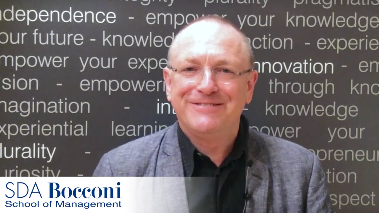 Stephen Osborne presents Master of Public Administration | SDA Bocconi ...
