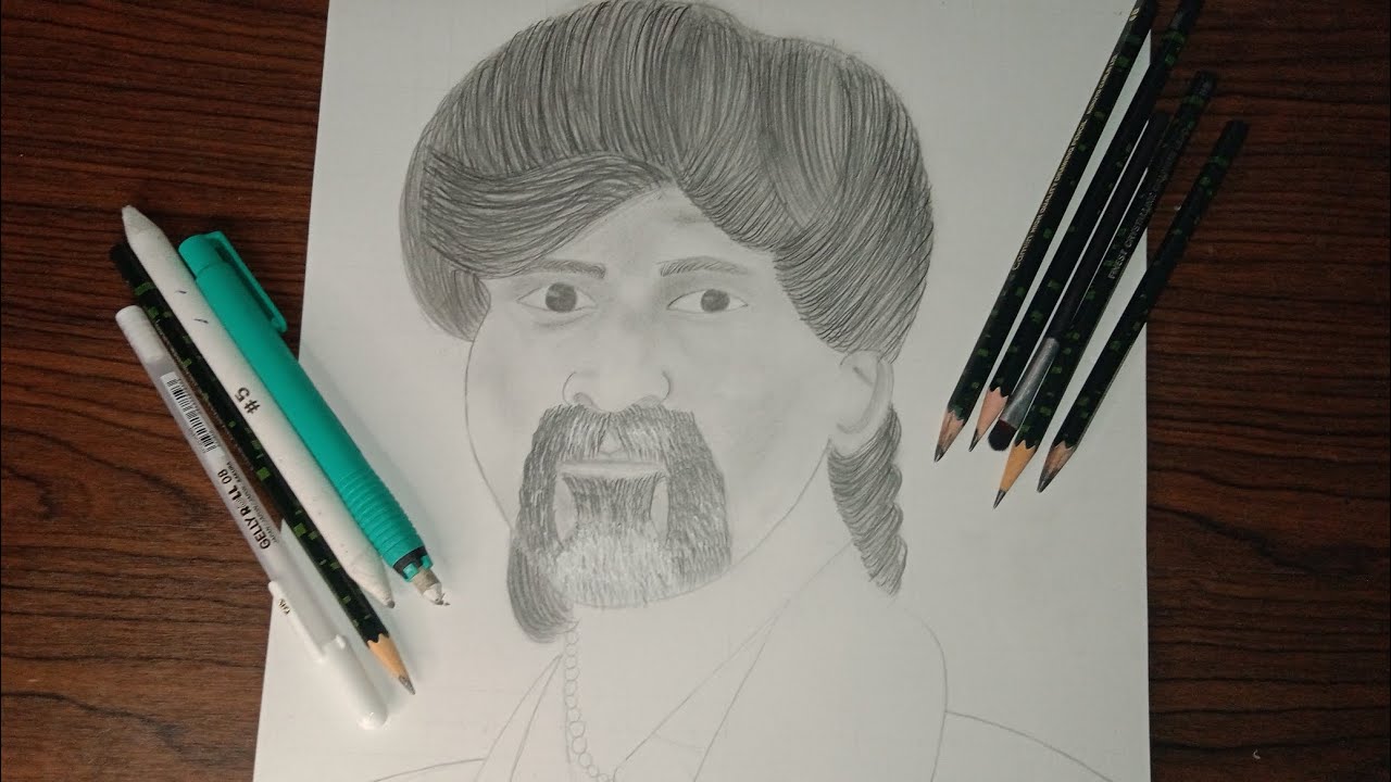 manoj jarange Patil sketch full tutorial #trending #youtubevideo #viral ...