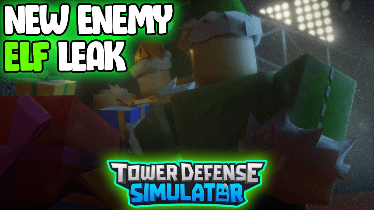 NEW ENEMY ELF LEAK FIRST HOLIDAY UPDATE | Tower Defense Simulator ...