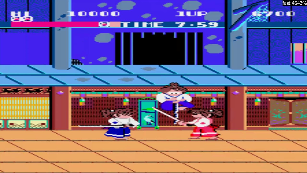 ARCADE MACHINES MAME CHANBARA 1985 DATA EAST - YouTube