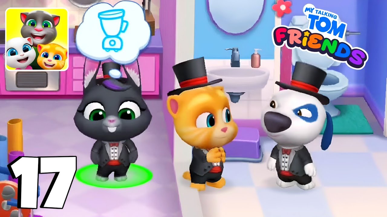 My Talking Tom Friends 2024 Gameplay Walkthrough: Day 17 (Android/iOS ...